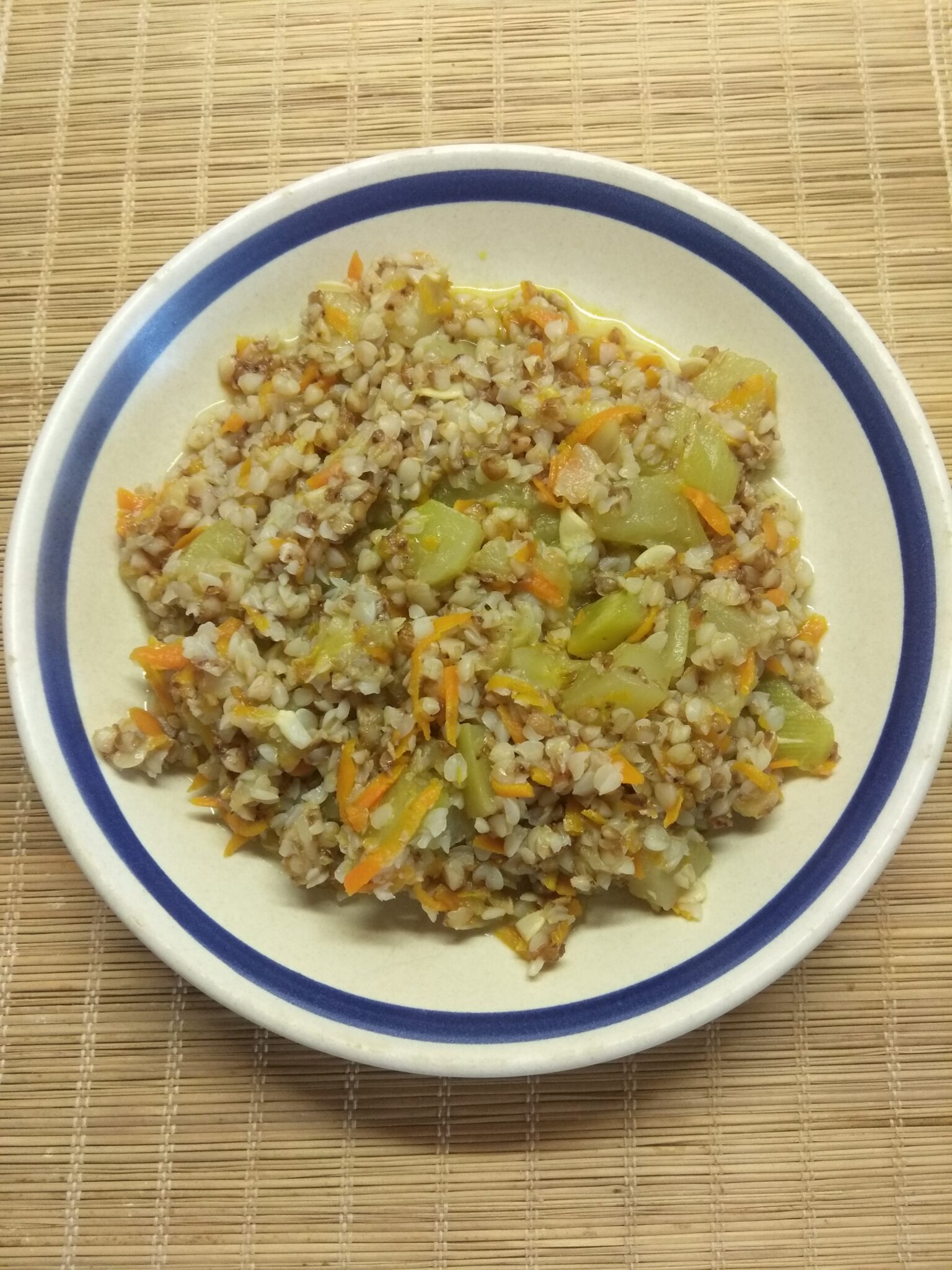 Гречневая каша с тушеными кабачками рецепт с фото пошагово